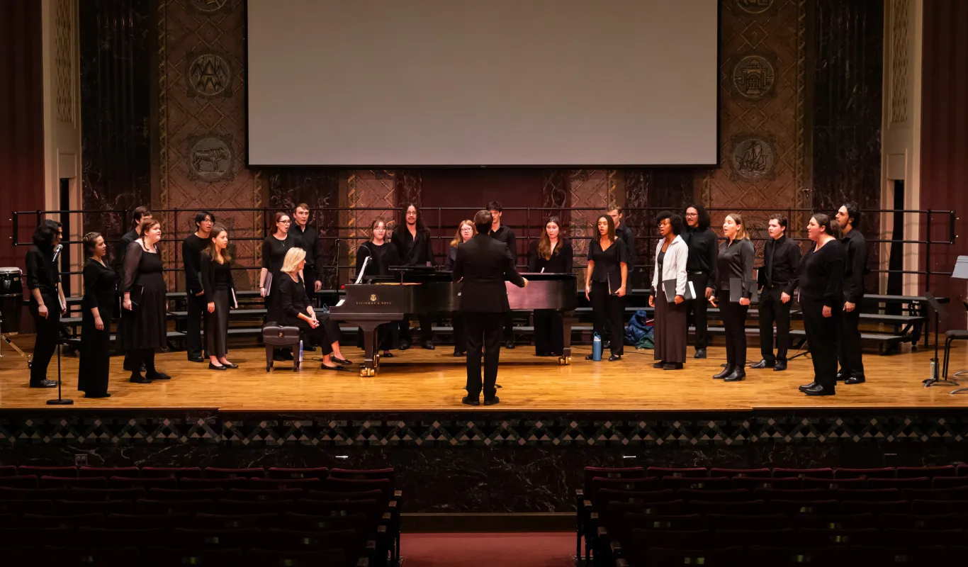 WashU Choirs: Because You Sang | Department of Music